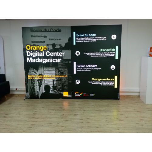 Fond de scène Lightbox ou stand - Lightbox - Impression grand format ...