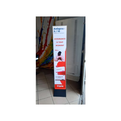 Totem magnétique - Lightbox - Impression grand format, caisson lumineux ...